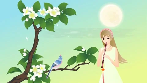 Beautiful Girl Clipart Stock Videos – Royalty-Free HD & 4K Videos