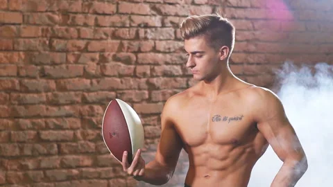 Football Player Posing Stock Videos – Royalty-Free HD & 4K Videos