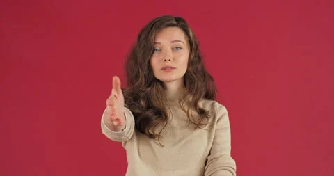 Come Here Gesture Stock Video Footage | Royalty Free Come Here Gesture ...