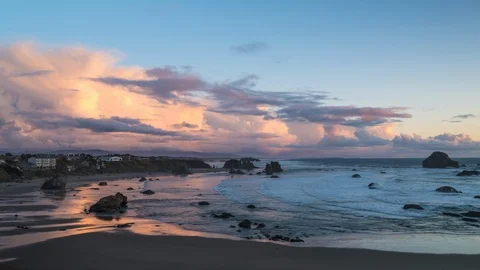 Beautiful clear, clean waves rolling to ... | Stock Video | Pond5