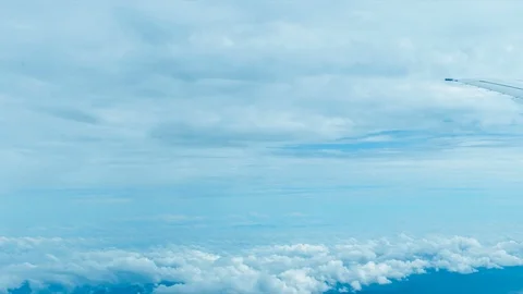 Beautiful cloud over the sky looking thr... | Stock Video | Pond5