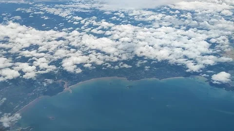 Beautiful coastal in Siam gulf area, Tha... | Stock Video | Pond5