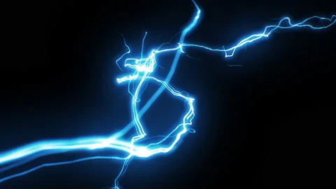 Beautiful Electric Arcs in Extreme Fast ... | Stock Video | Pond5