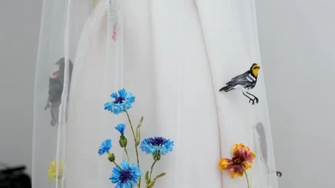 Embroidery Leaf Stock Videos – Royalty-Free HD & 4K Videos