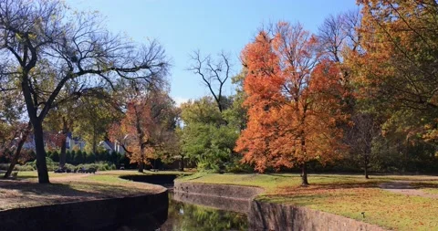 Beautiful fall color in the famous Philb... | Stock Video | Pond5