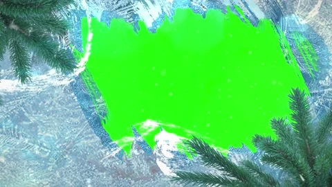 Beautiful freezing animation from border... | Stock Video | Pond5