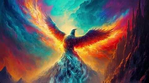 Phoenix With Wings Stock Videos – Royalty-Free HD & 4K Videos