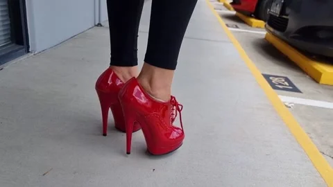 High Heels Walking Stock Video Footage | Royalty Free High Heels ...