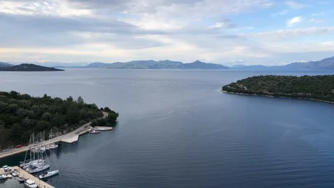 Beautiful Island View in 4K Nature Water... | Stock Video | Pond5