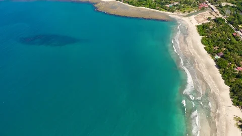 Beautiful lagoon, top view. Luzon Island... | Stock Video | Pond5