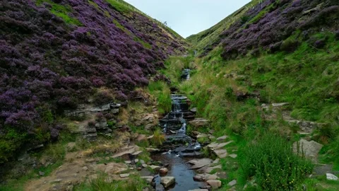 Beautiful landscape of Peak District Nat... | Stock Video | Pond5