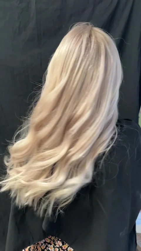 Blonde Hair Straight Stock Videos – Royalty-Free HD & 4K Videos | Pond5