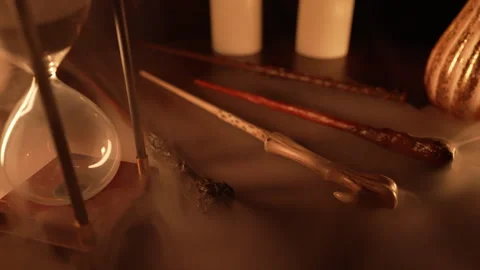 Beautiful magic wands, different types o... | Stock Video | Pond5