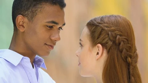 Girl and Boy Touching Each Other Stock Videos – Royalty-Free HD & 4K Videos | Pond5