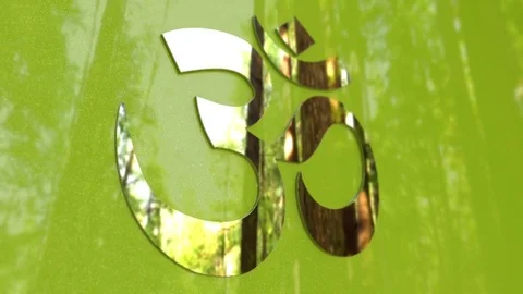Beautiful Om Symbol | Stock Video | Pond5