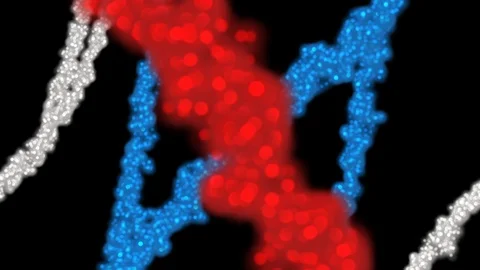 Beautiful organic shapes animation | Stock Video | Pond5