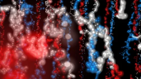 Beautiful organic shapes animation | Stock Video | Pond5