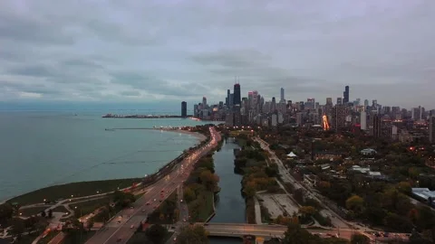 Beautiful panning out aerial view of the... | Stock Video | Pond5