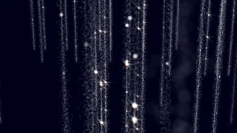 Beautiful Particles Background Shimmer A... | Stock Video | Pond5