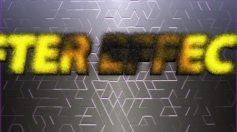 Beautiful pixel text animation ~ After Effects #49048956