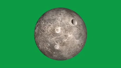 Beautiful planet of PLUTO animation in g... | Stock Video | Pond5