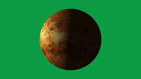 Beautiful planet of Venus animation in g... | Stock Video | Pond5