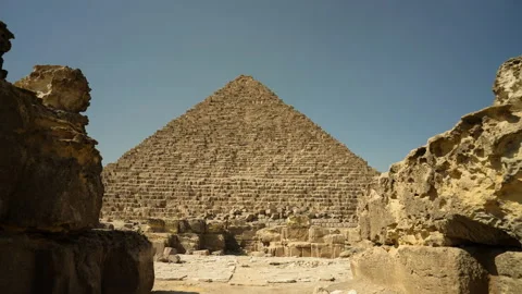 Beautiful Pyramid of Giza in Cairo, Egyp... | Stock Video | Pond5