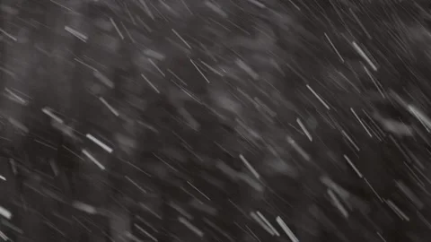 Beautiful Real falling snow isolated on ... | Stock Video | Pond5