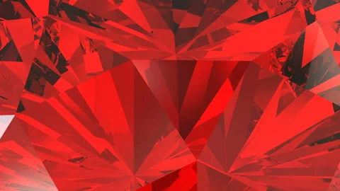 Beautiful red ruby background. Looping a... | Stock Video | Pond5