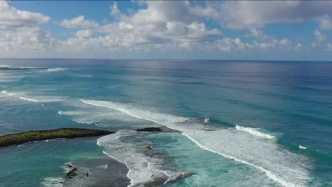 Beautiful Scenery of Ocean Waves Splashi... | Stock Video | Pond5