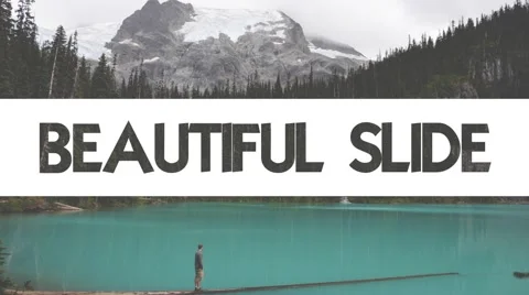 After Effects Template: Beautiful Slide #60445915 | Pond5
