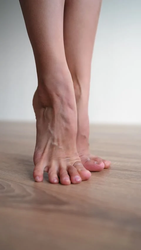 Beautiful Slim Female Legs Move Graceful... | Stock Video | Pond5