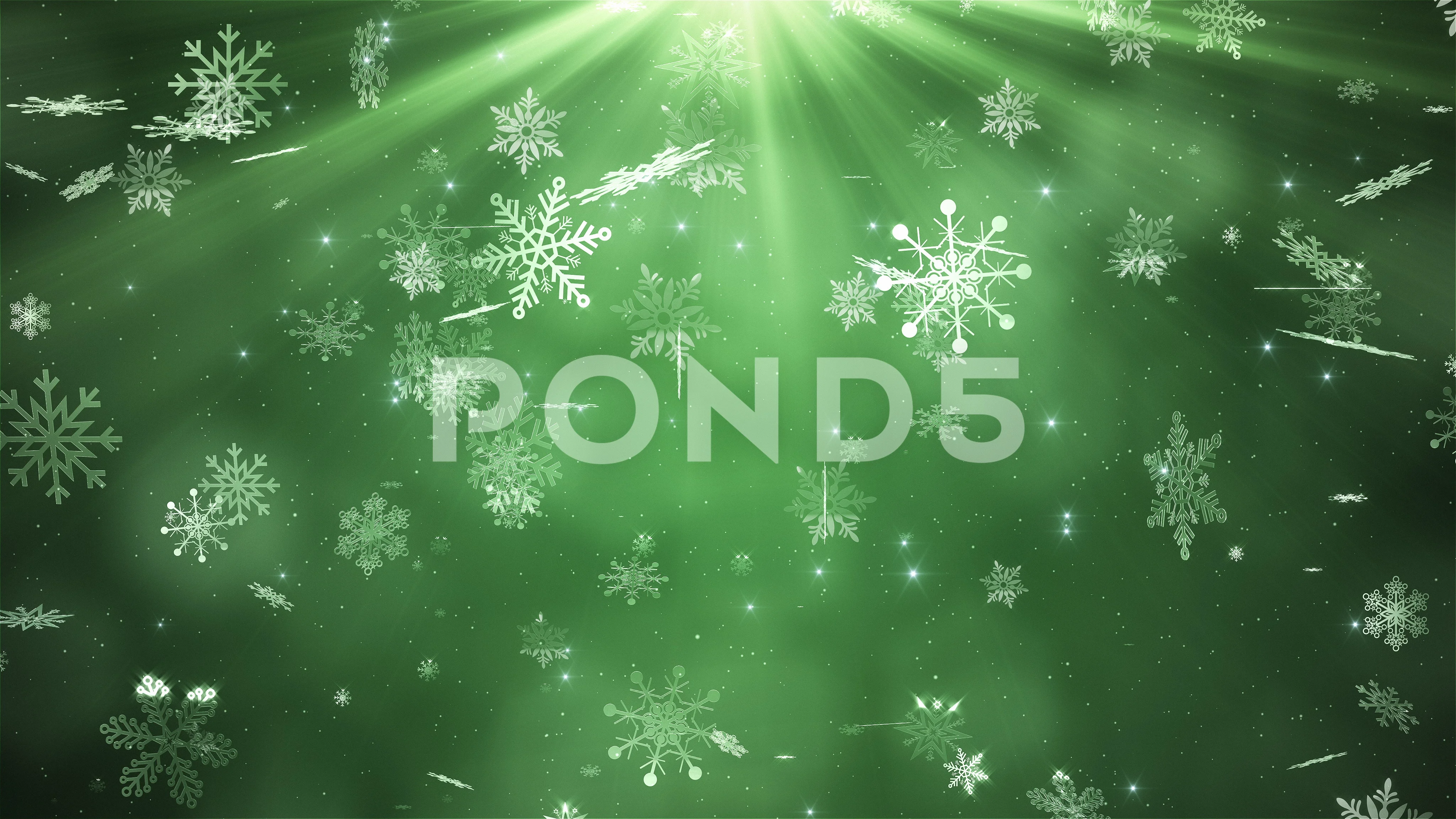 Pretty Snowflakes Falling