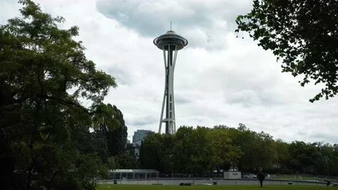 Beautiful still shot of the famous Space... | Stock Video | Pond5