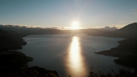 Beautiful Sunset In Rostro Maya And San ... | Stock Video | Pond5
