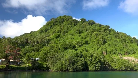 Beautiful time lapse on Simbo Volcano. S... | Stock Video | Pond5