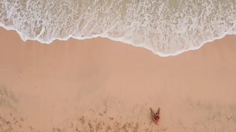 Beautiful top view copter footage of lon... | Stock Video | Pond5