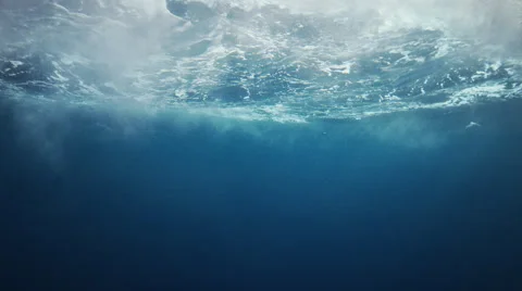 Beautiful underwater sea view with natur... | Stock Video | Pond5