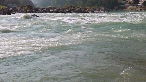 Beautiful Ganga River Stock Video Footage | Royalty Free Beautiful ...