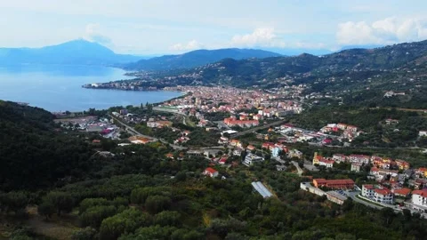 The beautiful village of Sapri at the It... | Stock Video | Pond5