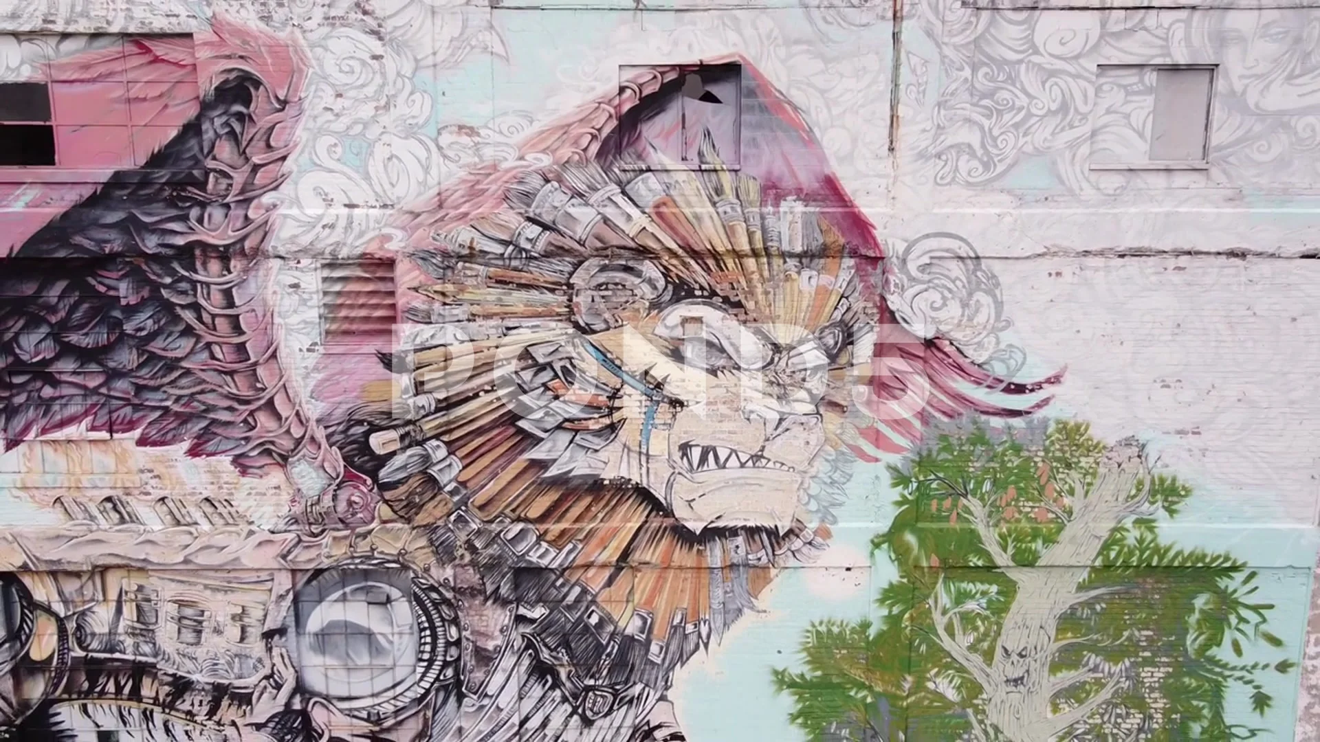 Detroit Graffiti Wallpaper