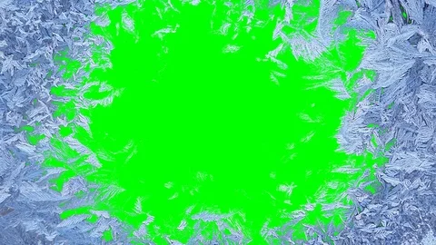 Beautiful window freezing animation from... | Stock Video | Pond5