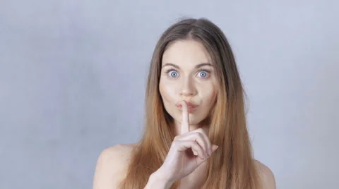 Woman Hushing Stock Videos – Royalty-Free HD & 4K Videos