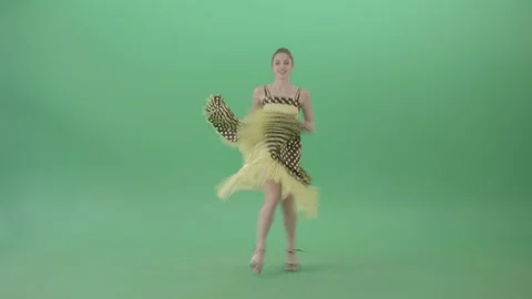 Beautiful Woman dancing Boogie-woogie an... | Stock Video | Pond5