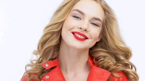 beautiful young sexy voloptuous woman wi... | Stock Video | Pond5