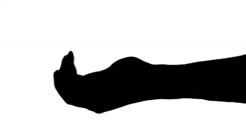 Beckoning hand gesture white V2 - HD | Stock Video | Pond5