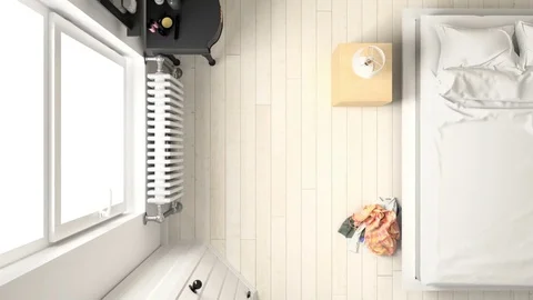 Furniture Top View Isolated Stock Video Footage | Royalty Free ...