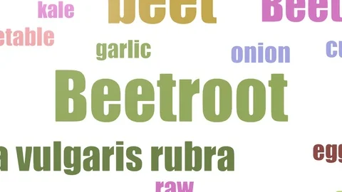 Isolated Beetroot Stock Footage ~ Royalty Free Stock Videos | Pond5