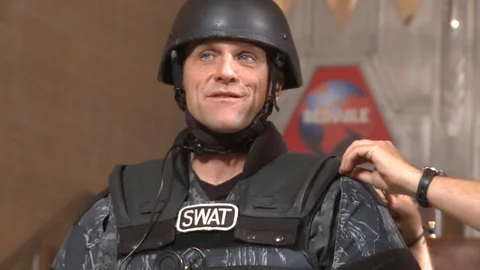 Behind (BTS) the scenes on a movie set i... | Stock Video | Pond5