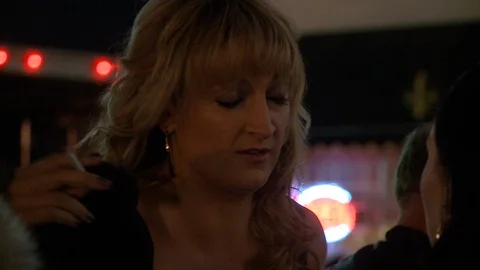 Behind (BTS) the scenes on a movie set i... | Stock Video | Pond5